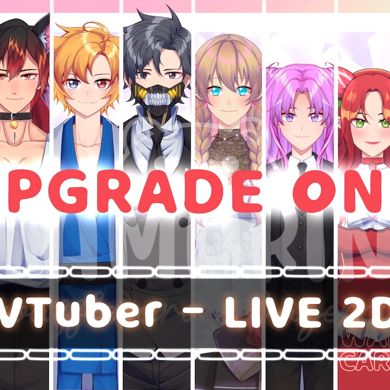Customizable Vtuber Model - Etsy