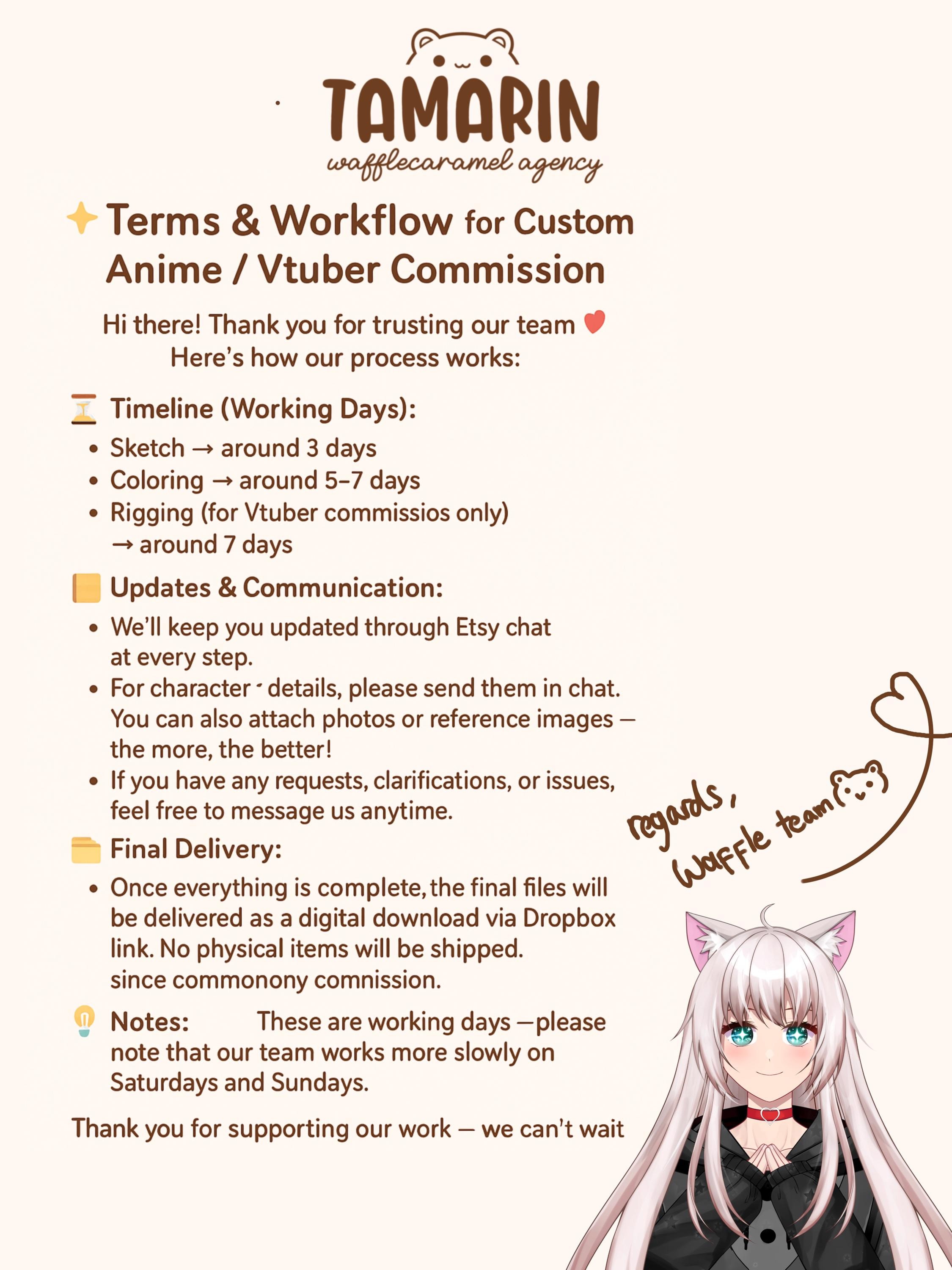 Custom Anime Art Commission: Half Body Character Drawing (digital ...