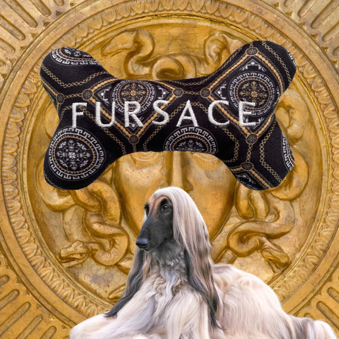 Luxury Dog Gift Puppy Toy, Fursace Designer Bone Toy for Spoiled Pups ...