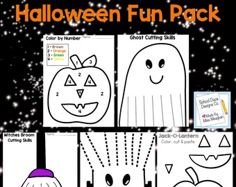 Halloween Packet - Etsy