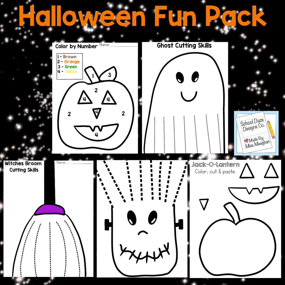 Halloween Fun Pack - Etsy