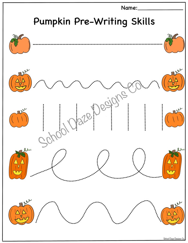 Halloween Packet - Etsy