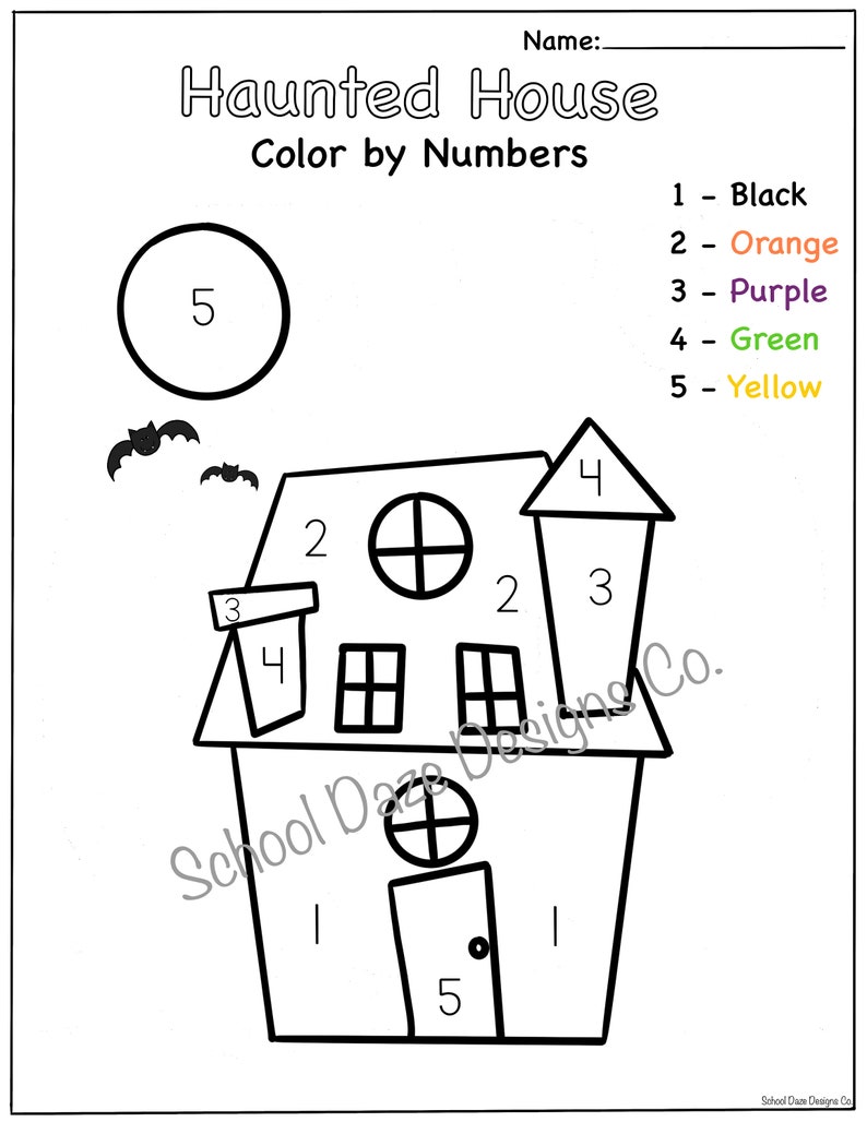 Halloween Packet - Etsy