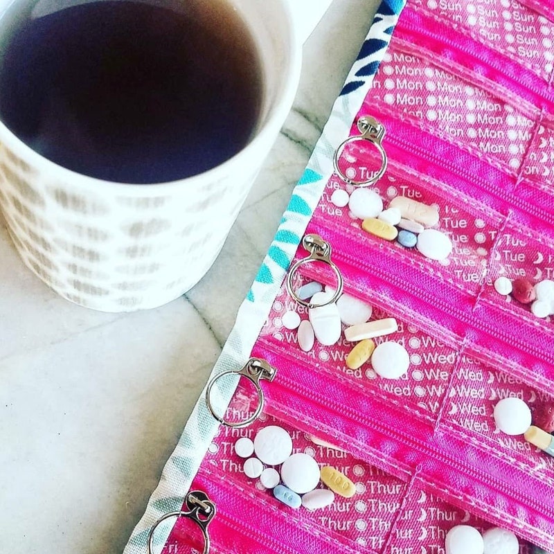 Fabric Travel Pill Cases - Etsy