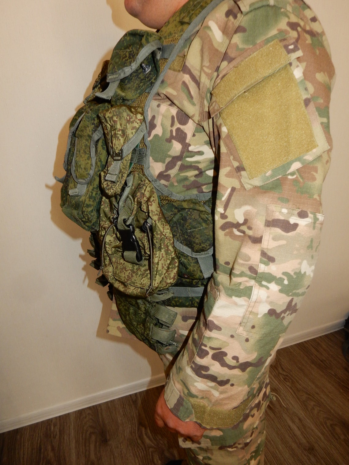 Military Russian Combat vest Ratnik Unloading vest with | Etsy