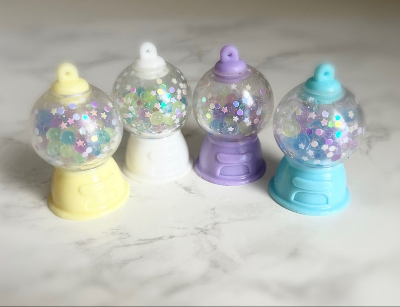 Mini Gum Ball Squishy, Candy Machine Aqua Gel Squishy - Etsy