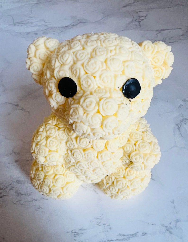 Light up Teddy Bear Squishy, Forever Rose - Etsy