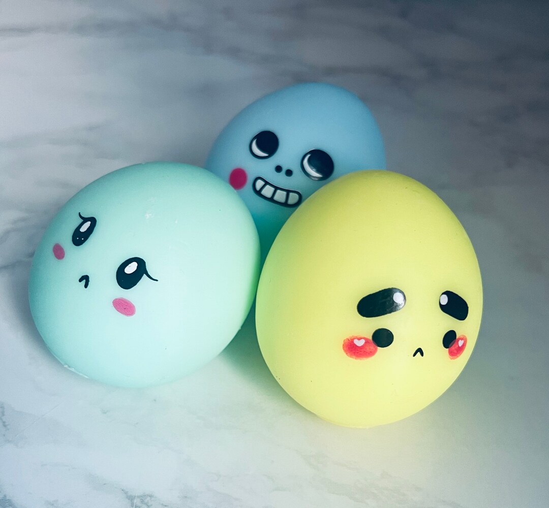 Cartoon Face Squishy, Shaving Cream Squishy - Etsy