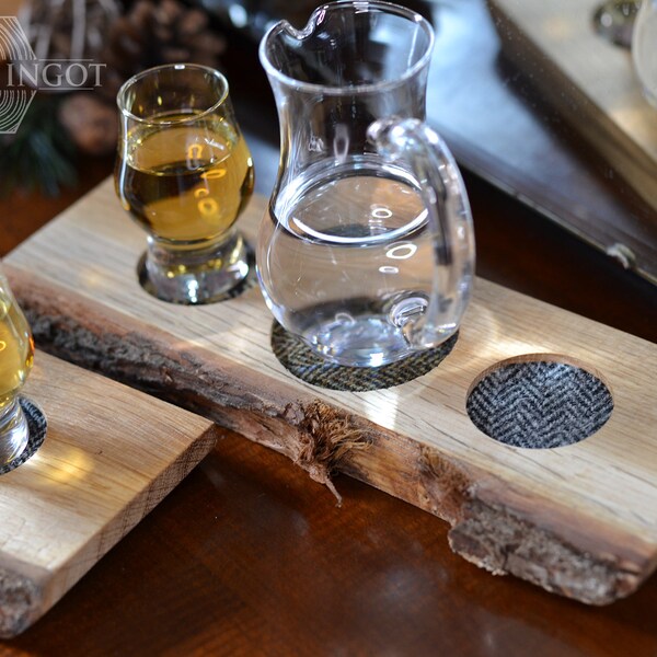 Wooden Whiskey Serving Tray - Etsy