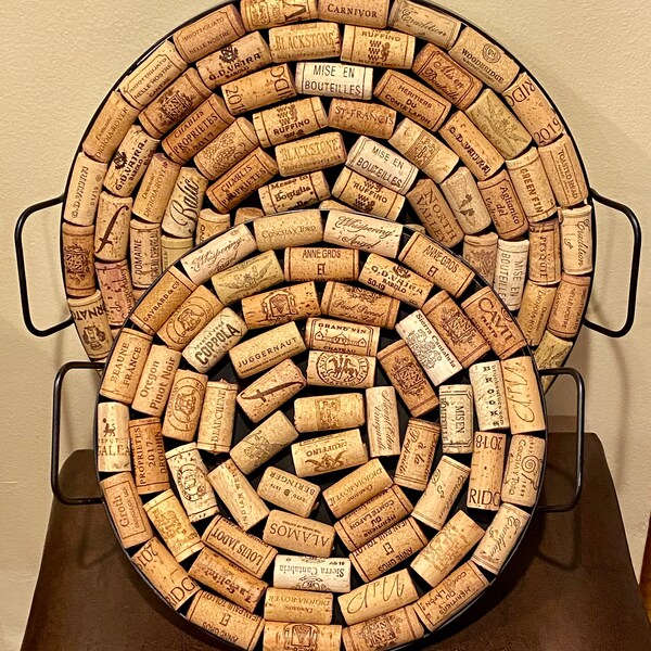 Wine Cork Tray - Etsy