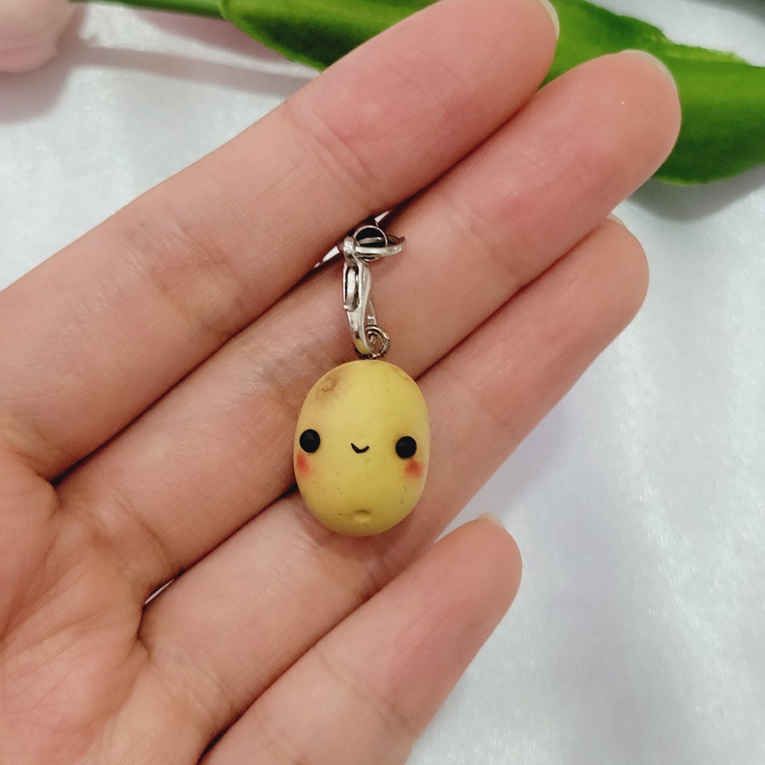 Potato Keychain, Kawaii Phone Charm Animal, Kawaii Animal Keychain ...