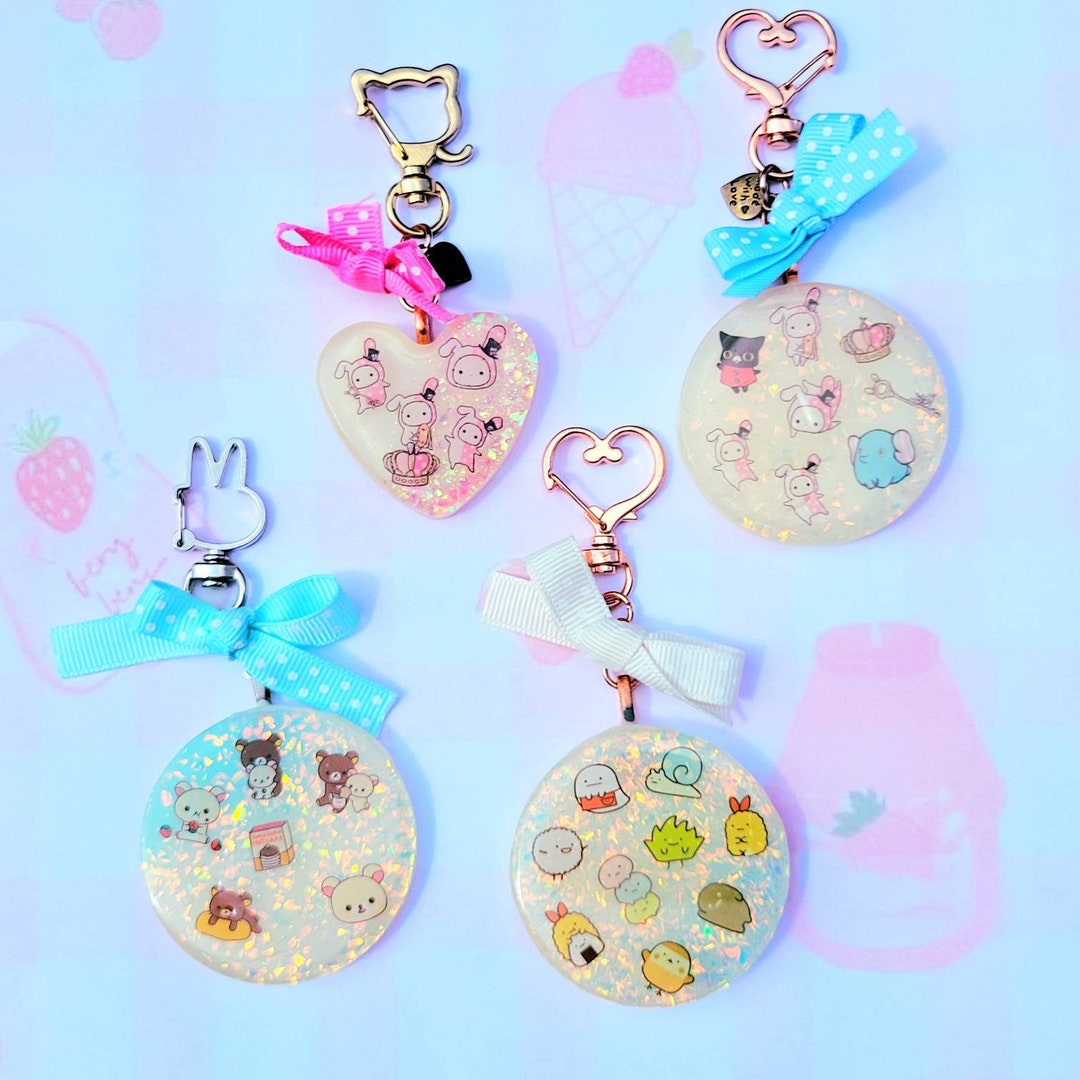 Resin Keychain Kawaii Keychain Aesthetic Keychain iPad - Etsy
