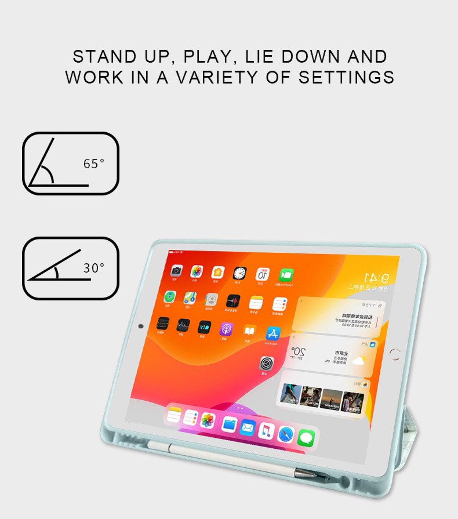 Cute Ipad Case Ice Cream Milk Tea Cake Ipad Gen Pro Air Mini | Etsy