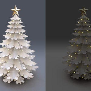 Christmas Tree Paper DIY - Etsy