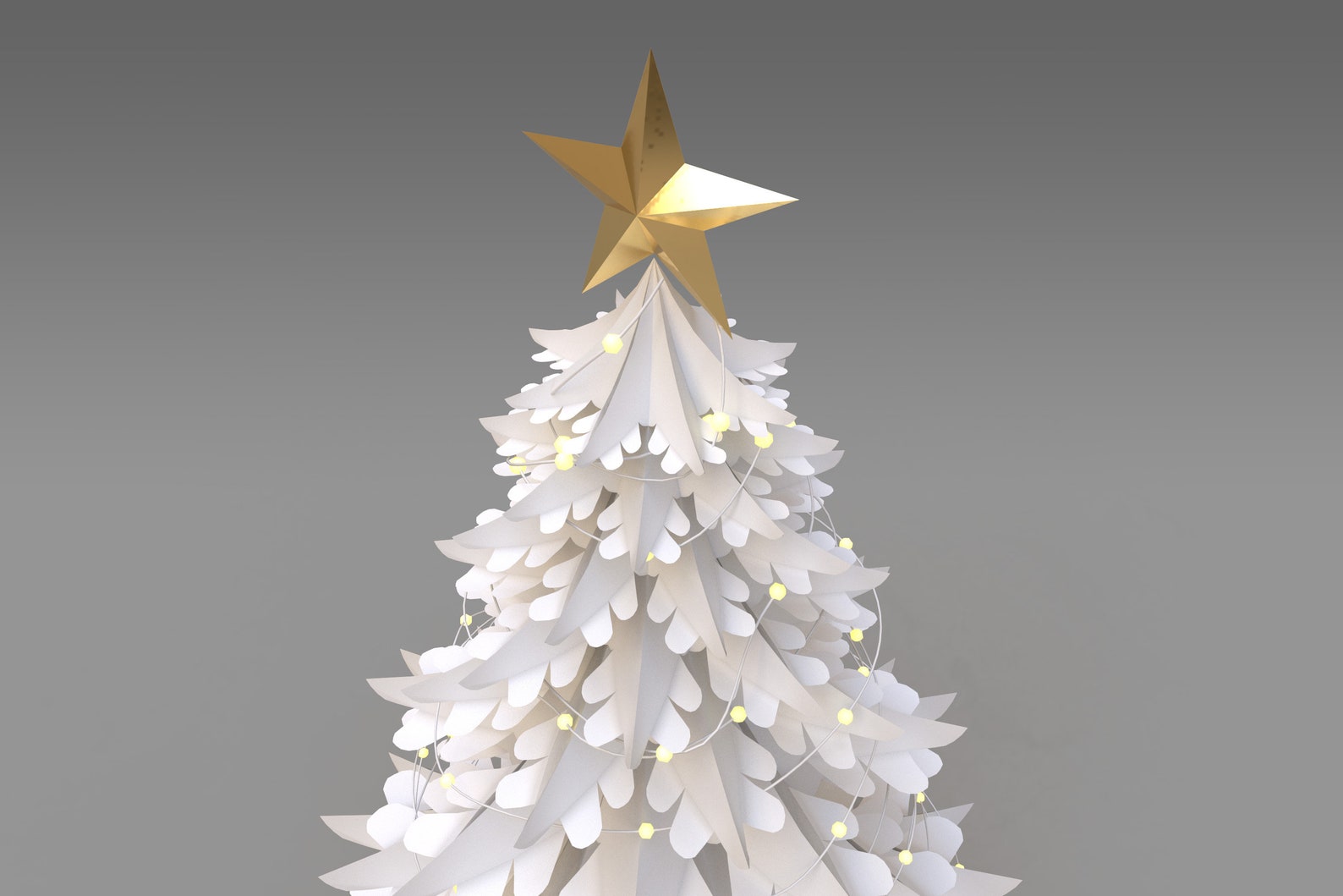 Christmas Tree Paper DIY - Etsy