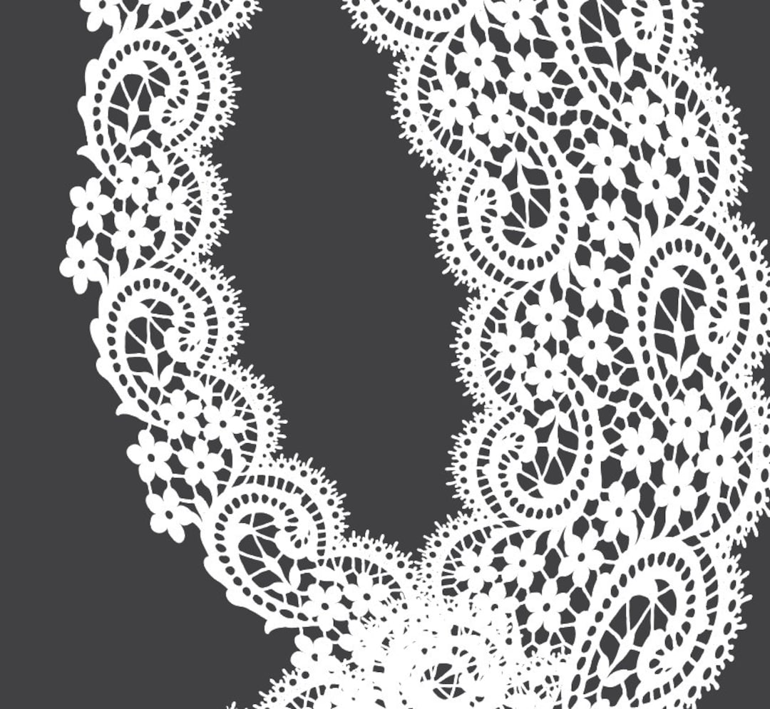 Lace Brush, Adobe Illustrator, Svg, Instant Download, Digital Files ...