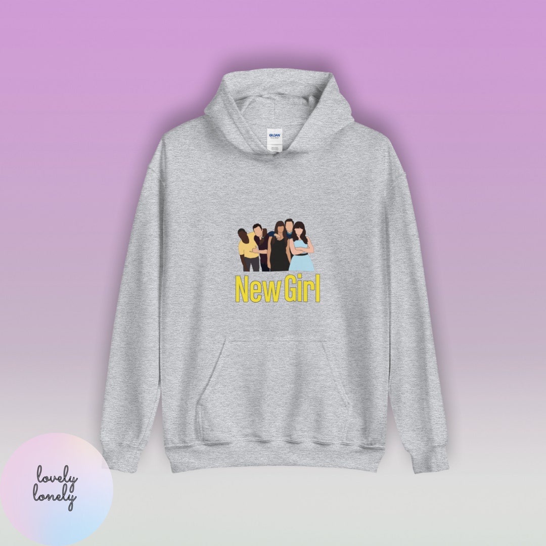 New Girl TV Show Hoodie, Jess, Nick, Schmidt, Cece, Winston, Unisex ...