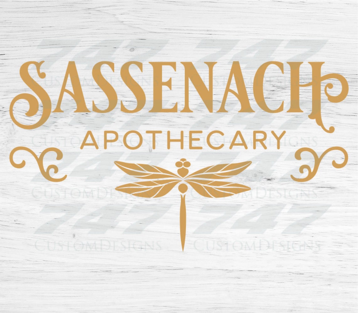 Outlander Svg, Sassenach Apothecary Svg & Png, for Silhouette and ...
