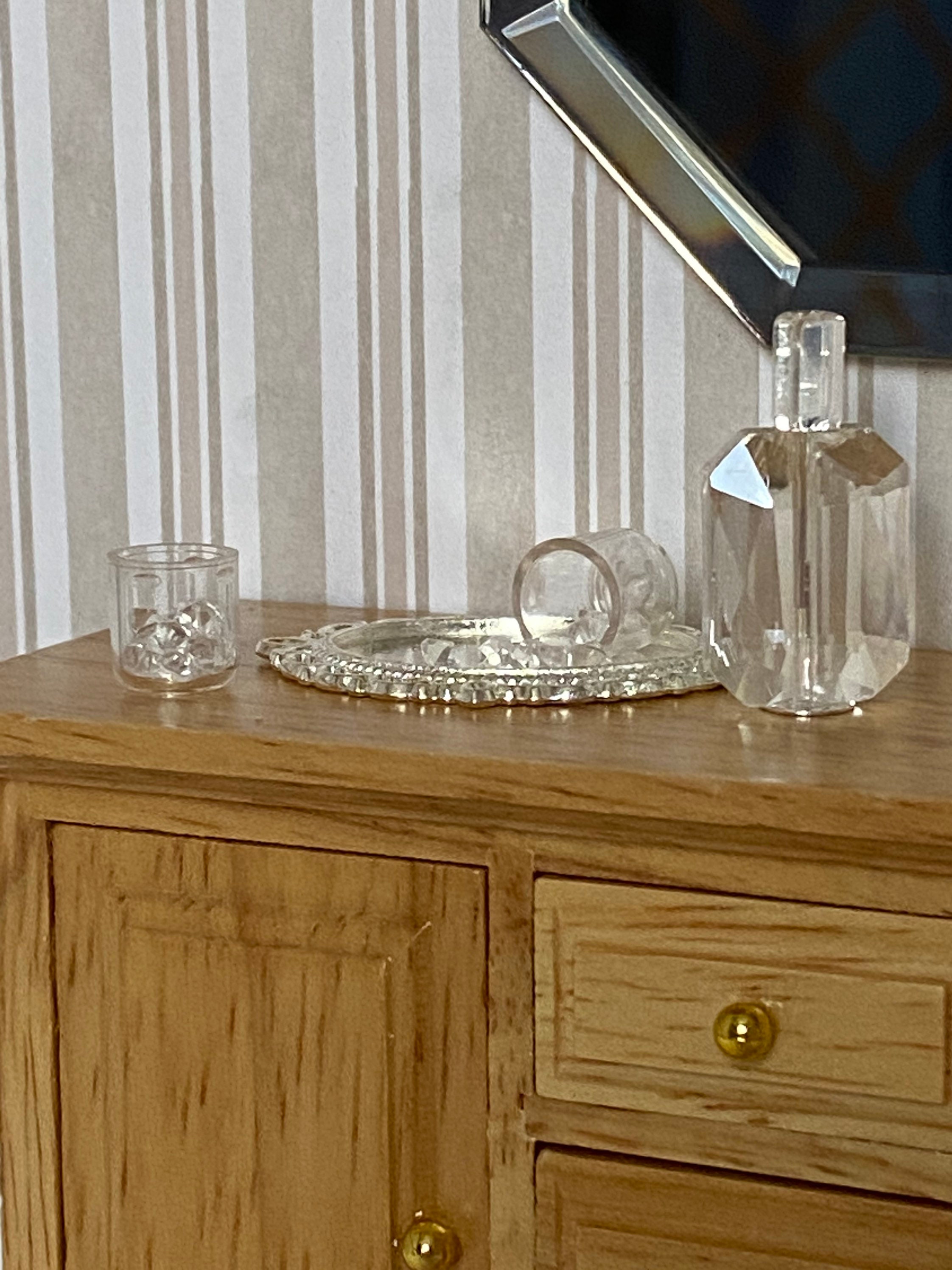 Dollhouse Miniature Decanter Set 1:12 Scale - Etsy