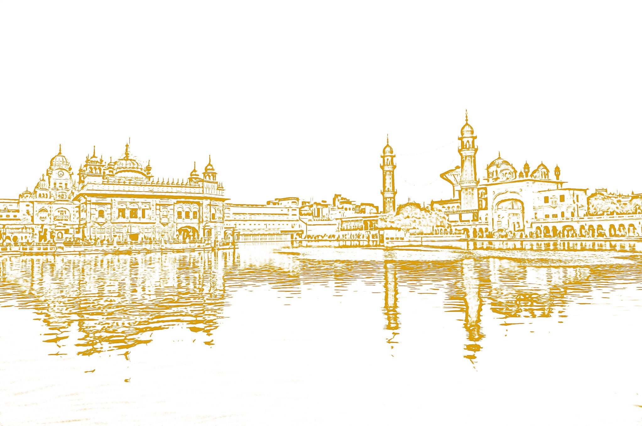 Golden Temple Punjabi Wall Art Harmandir Sahib Gurudwara | Etsy UK