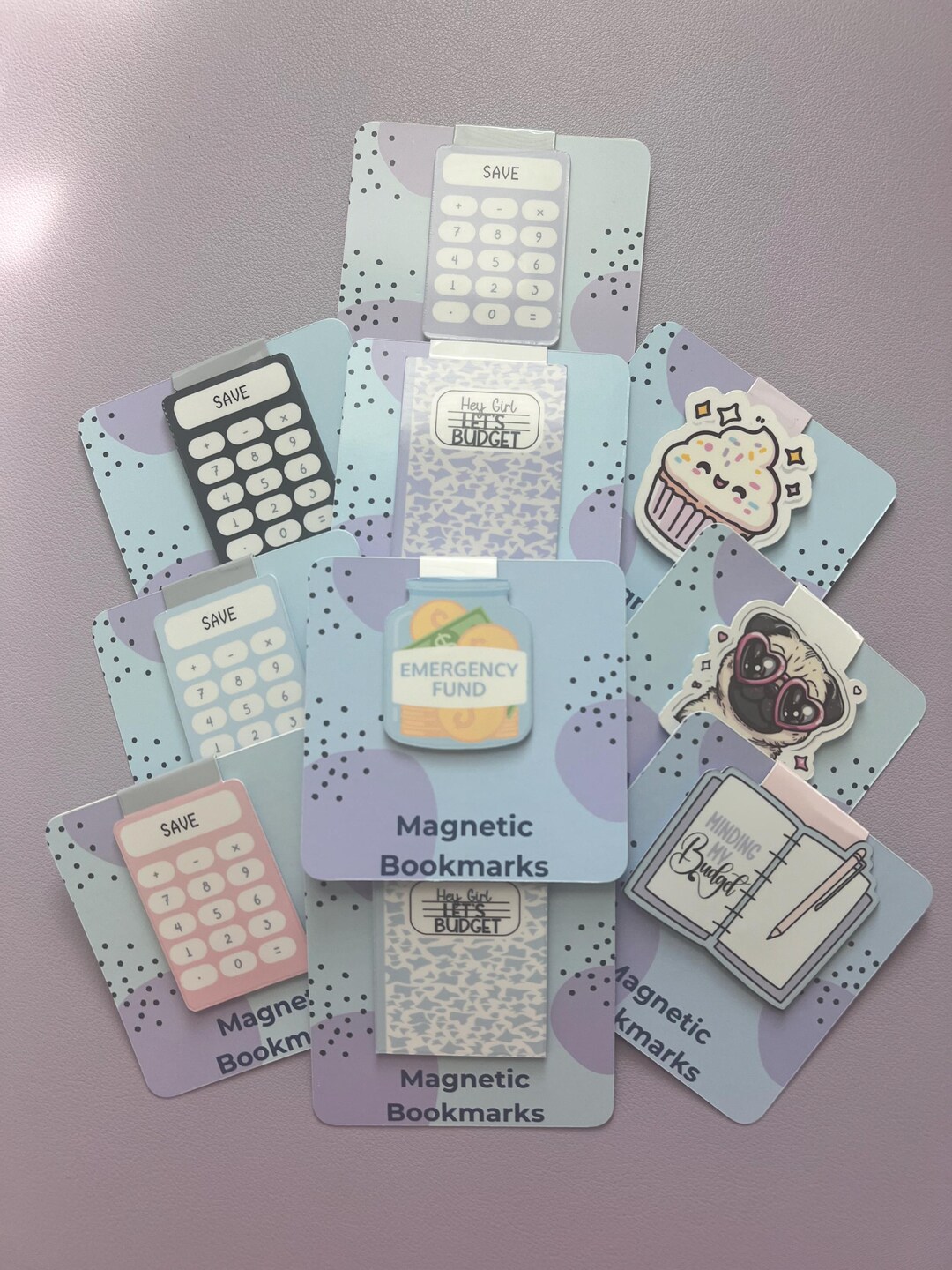 Budgeting Magnetic Bookmarks | Financial Planning Accessories ...
