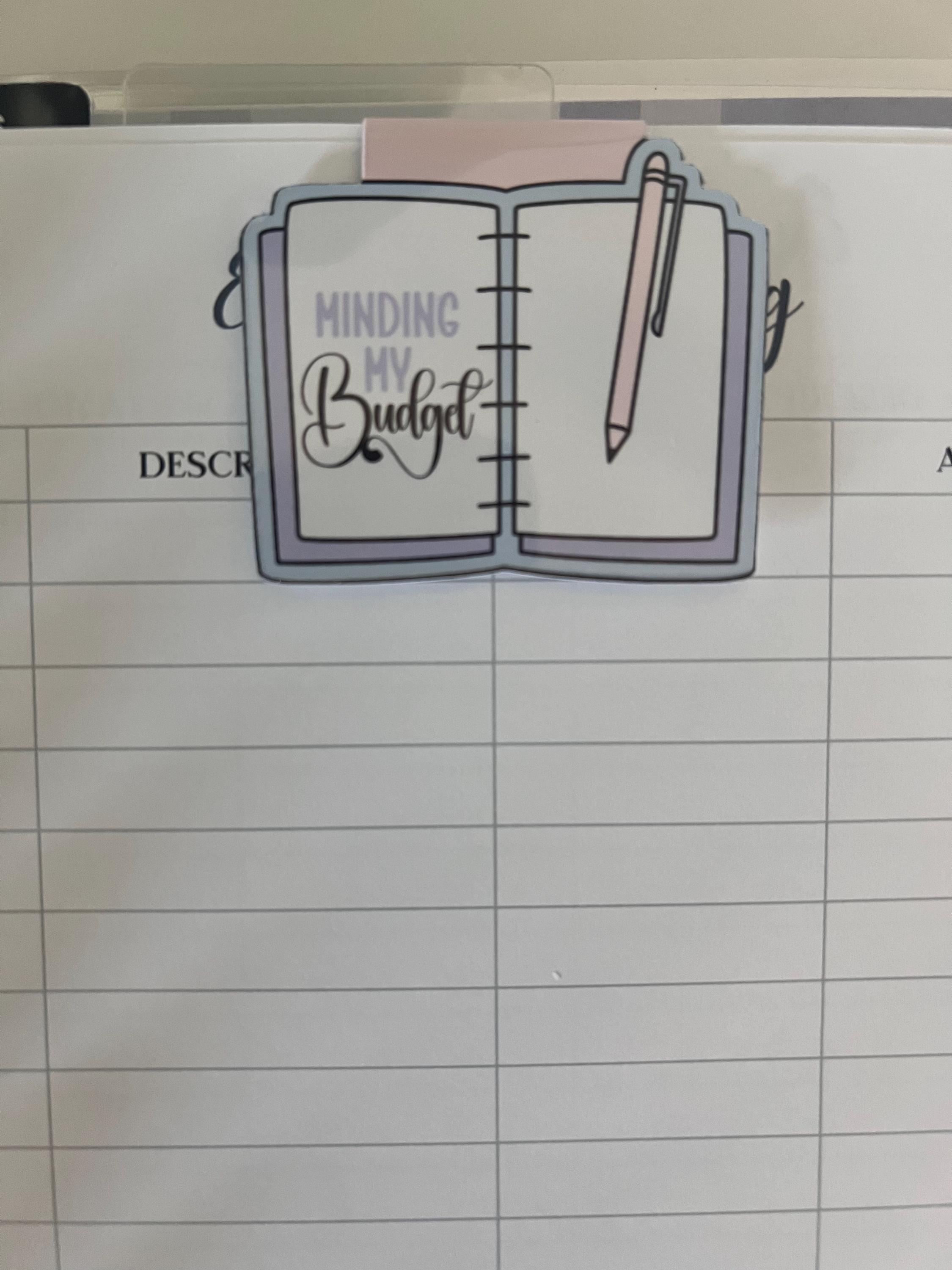 Budgeting Magnetic Bookmarks | Financial Planning Accessories ...