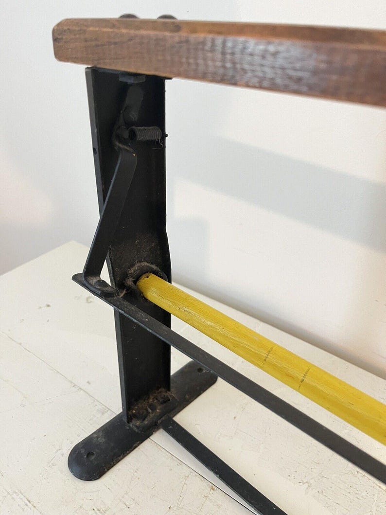Antique General Store Butcher Paper Roll 22 Cutter Metal and Wood - Etsy