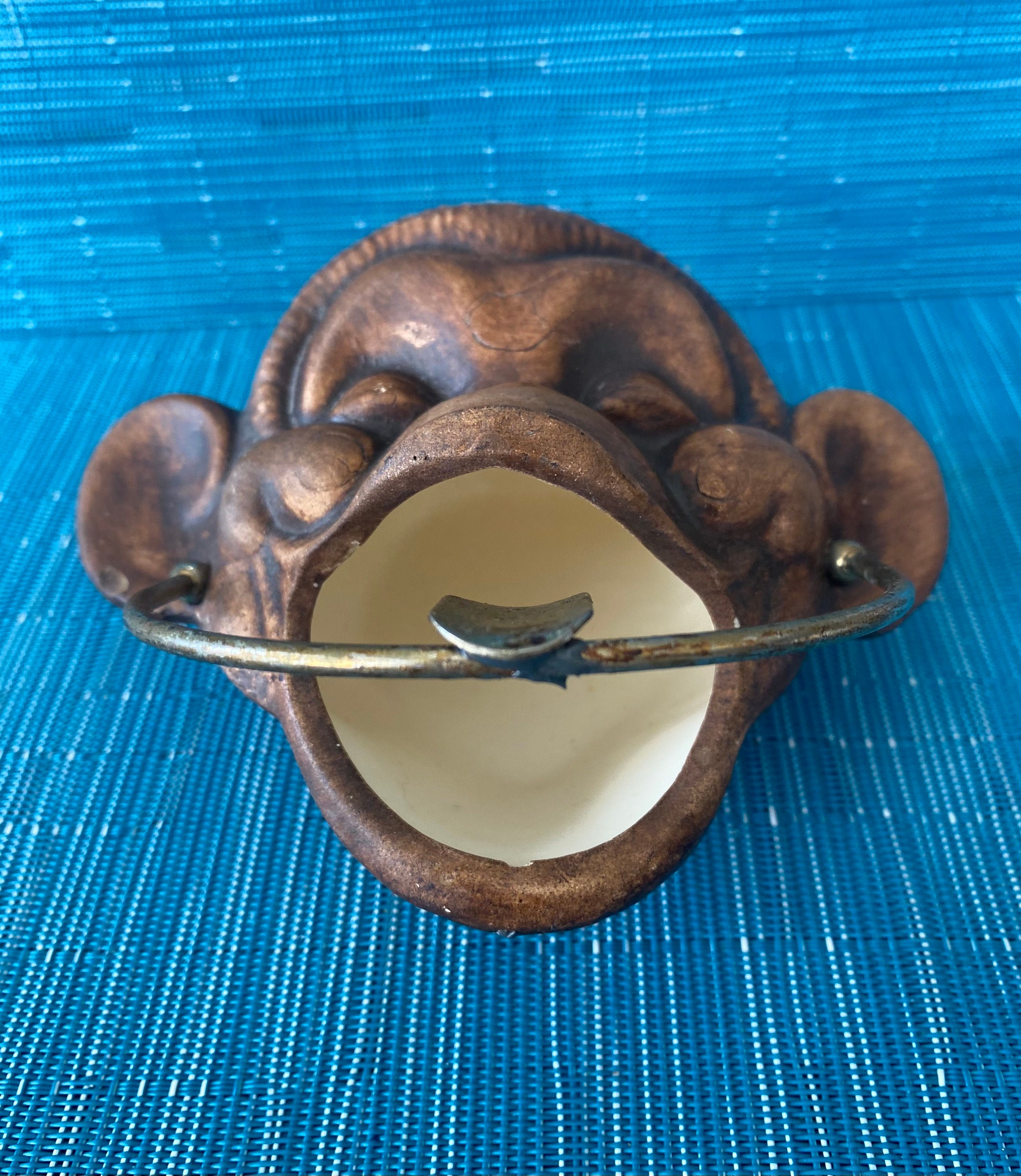 Vintage MCM 1960 Treasure Craft Monkey Ashtray - Etsy