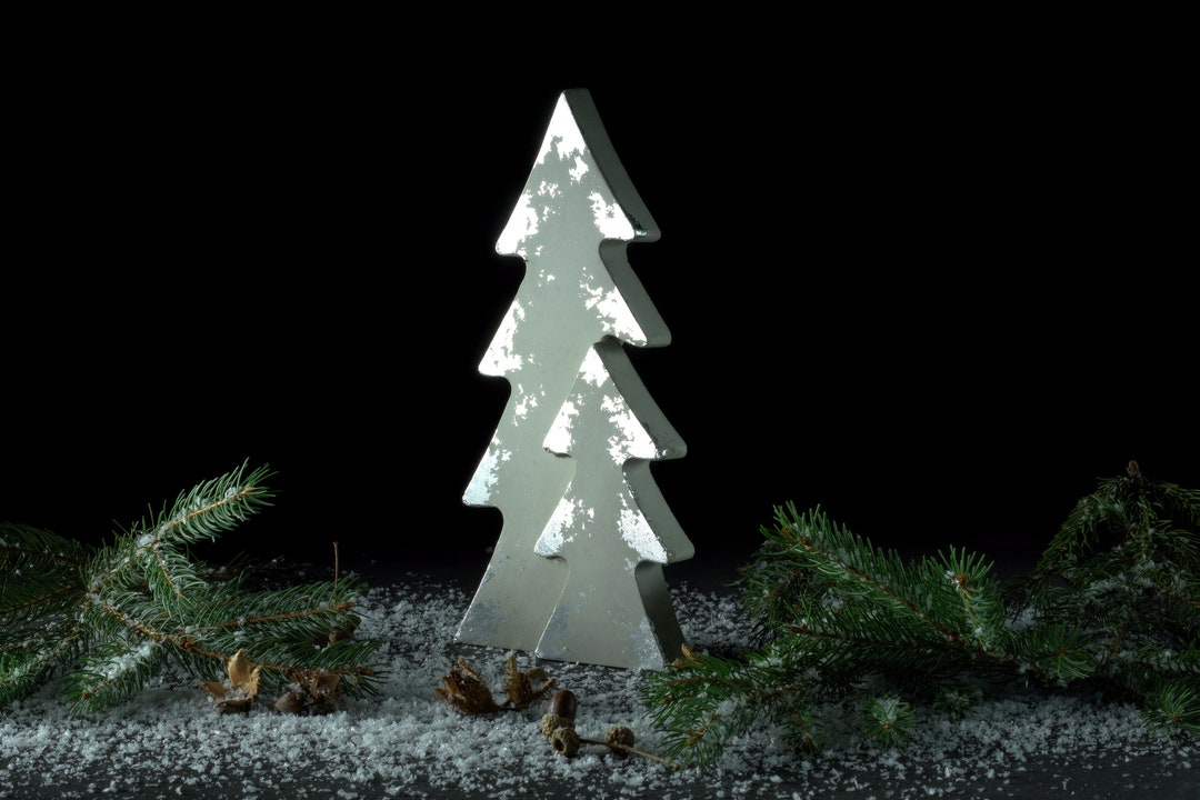 Tannenbaum 2tlg. aus Beton | Weihnachten | Weihnachtsdeko ...