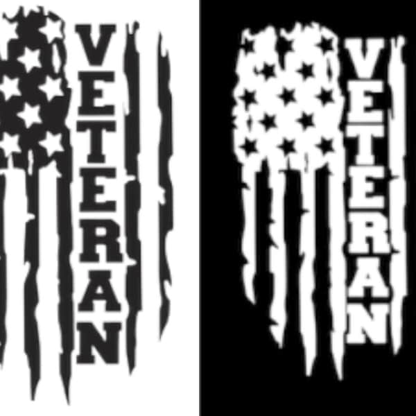 Veteran Decal - Etsy