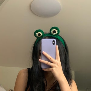 PATTERN Frog Crochet Headbands | Halloween Costume, Frog and Toad - Etsy