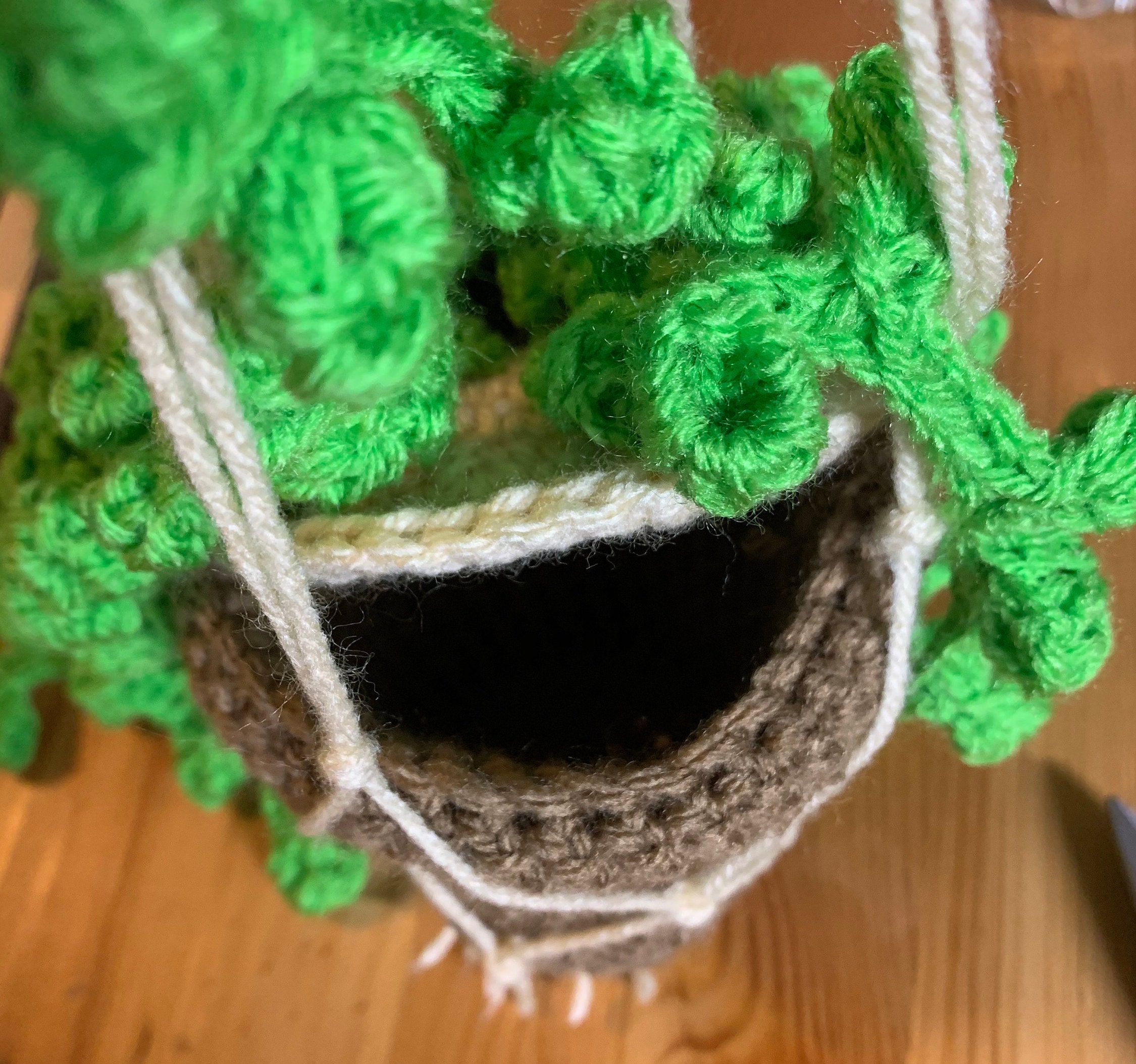 PATTERN Crochet String of Pearls and Pot | Etsy