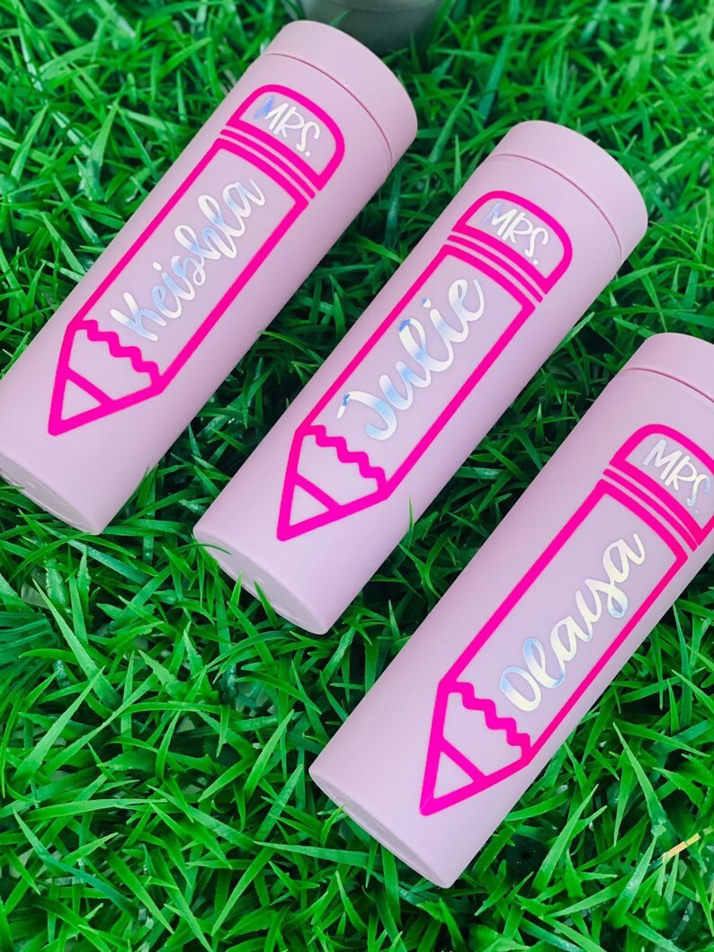 Teacher Pencil SVG PNG Cricut Cut File Teacher Name Pencil | Etsy