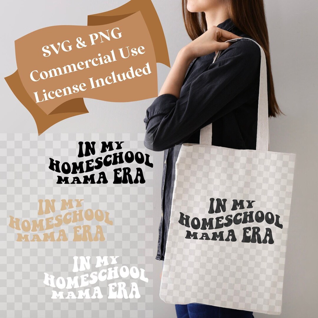 Homeschool Mama Era SVG PNG Cricut Cut File in My Homeschool Era SVG ...