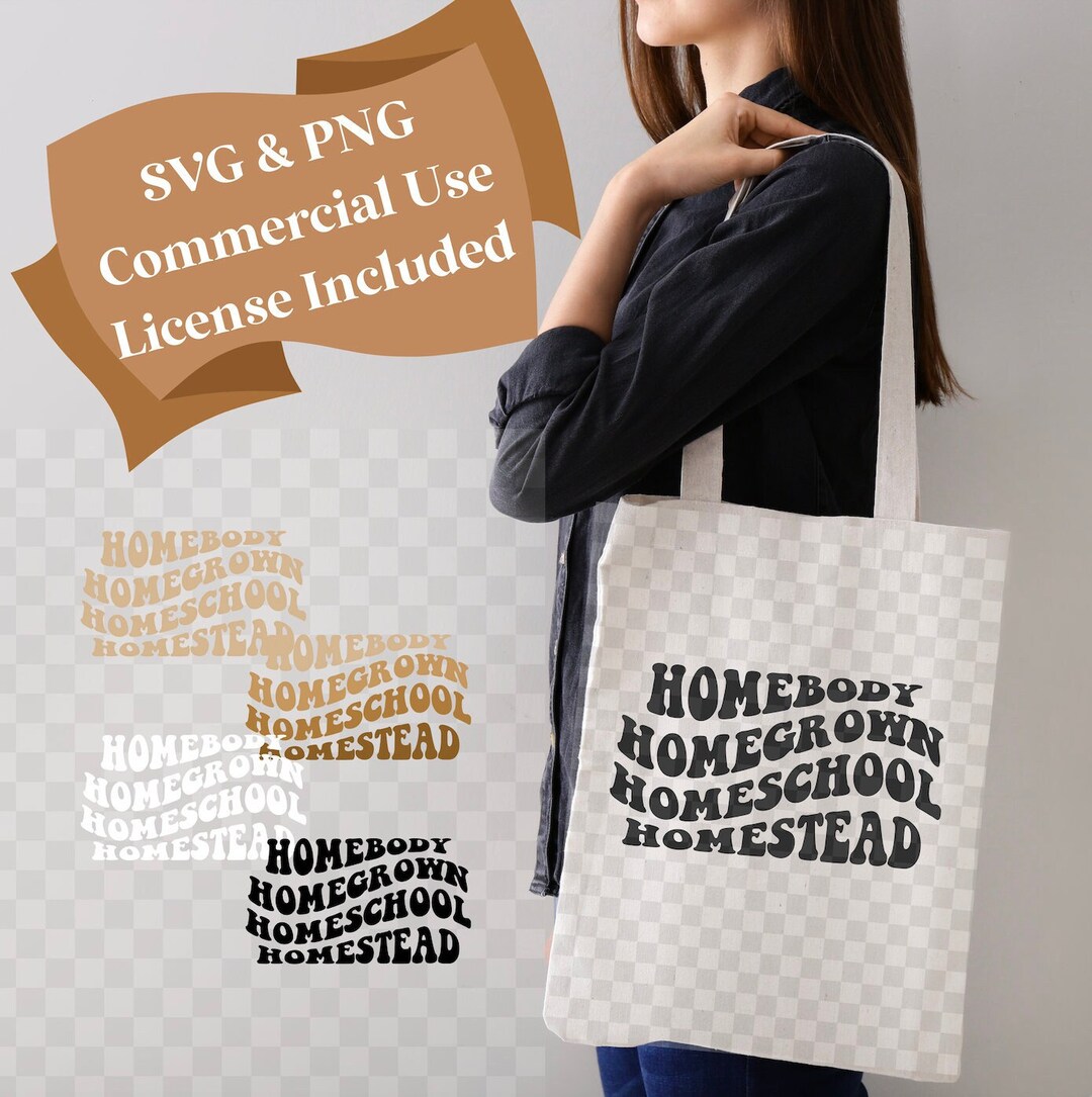 Homebody Homegrown Homeschool Homestead SVG PNG Cricut Cut File ...