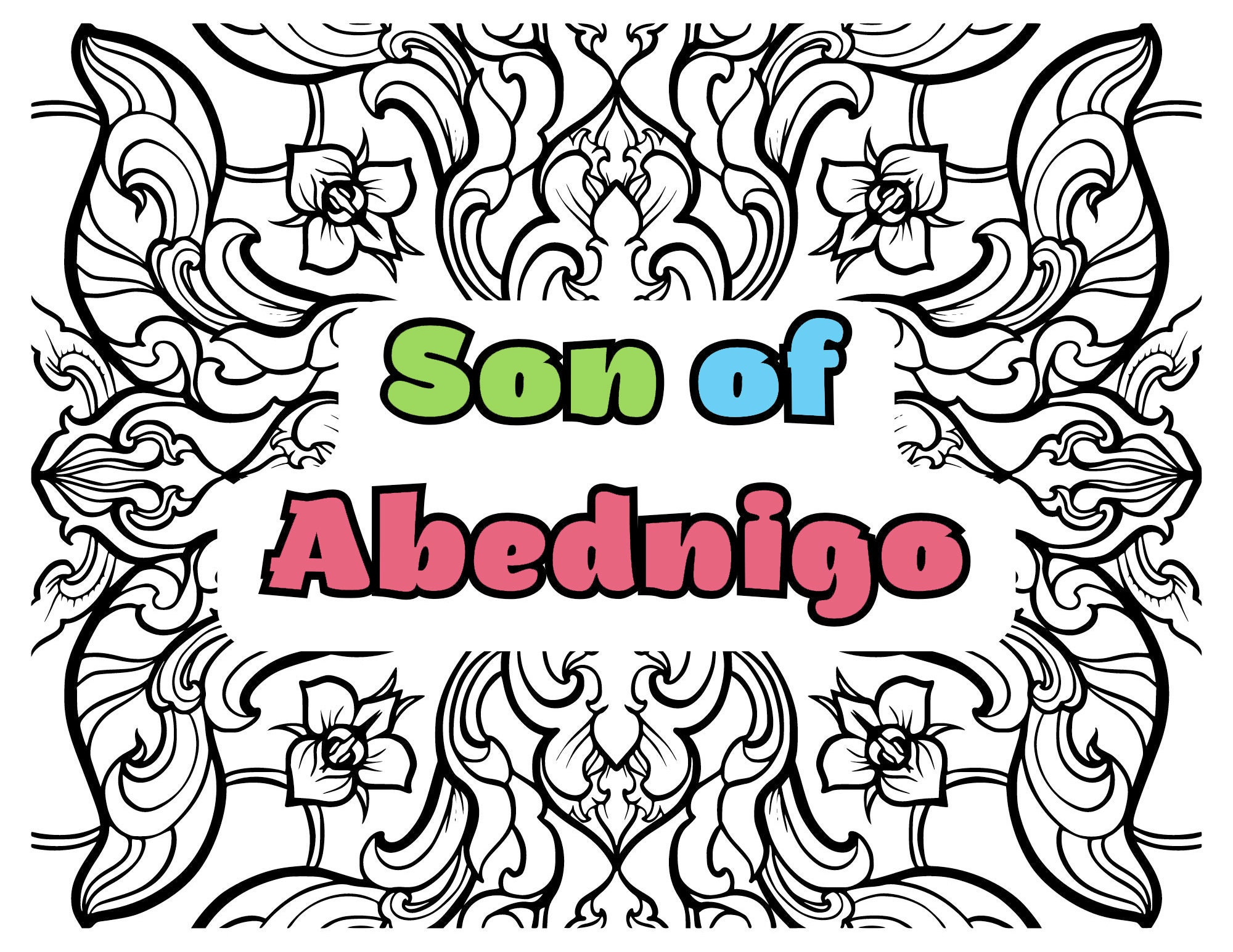 Holy Moly 40 Christian Curse Word Coloring Sheets for Adults - Etsy