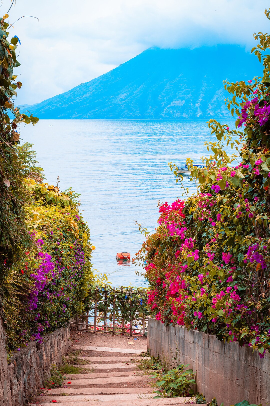 Lake Atitlan Guatemala Print, Digital Downloadable Wall Art for Living ...
