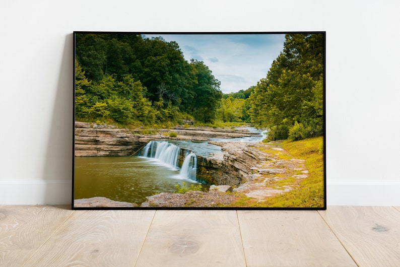 Cataract Falls Photography Print: Indiana Waterfall Wall Art - Etsy