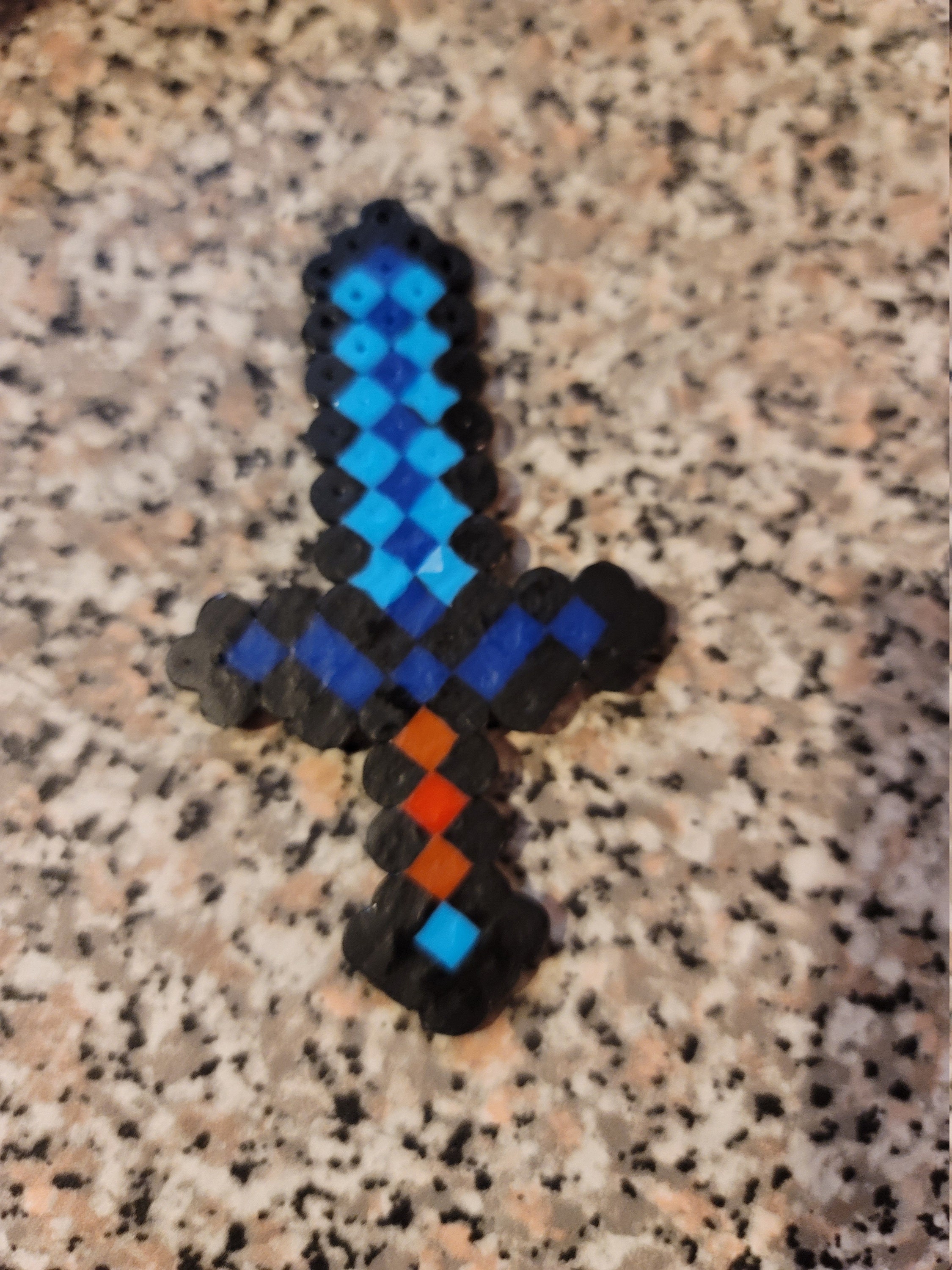 Minecraft Perler Beads Sword