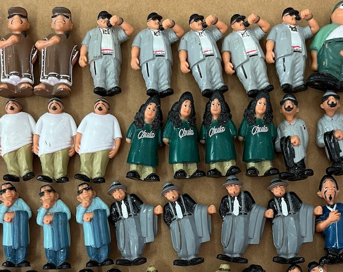 Vintage (late 90s) Homies 2" Figures by David Gonzales – Lot of 54 – Series 1 & 2, Multiple ...