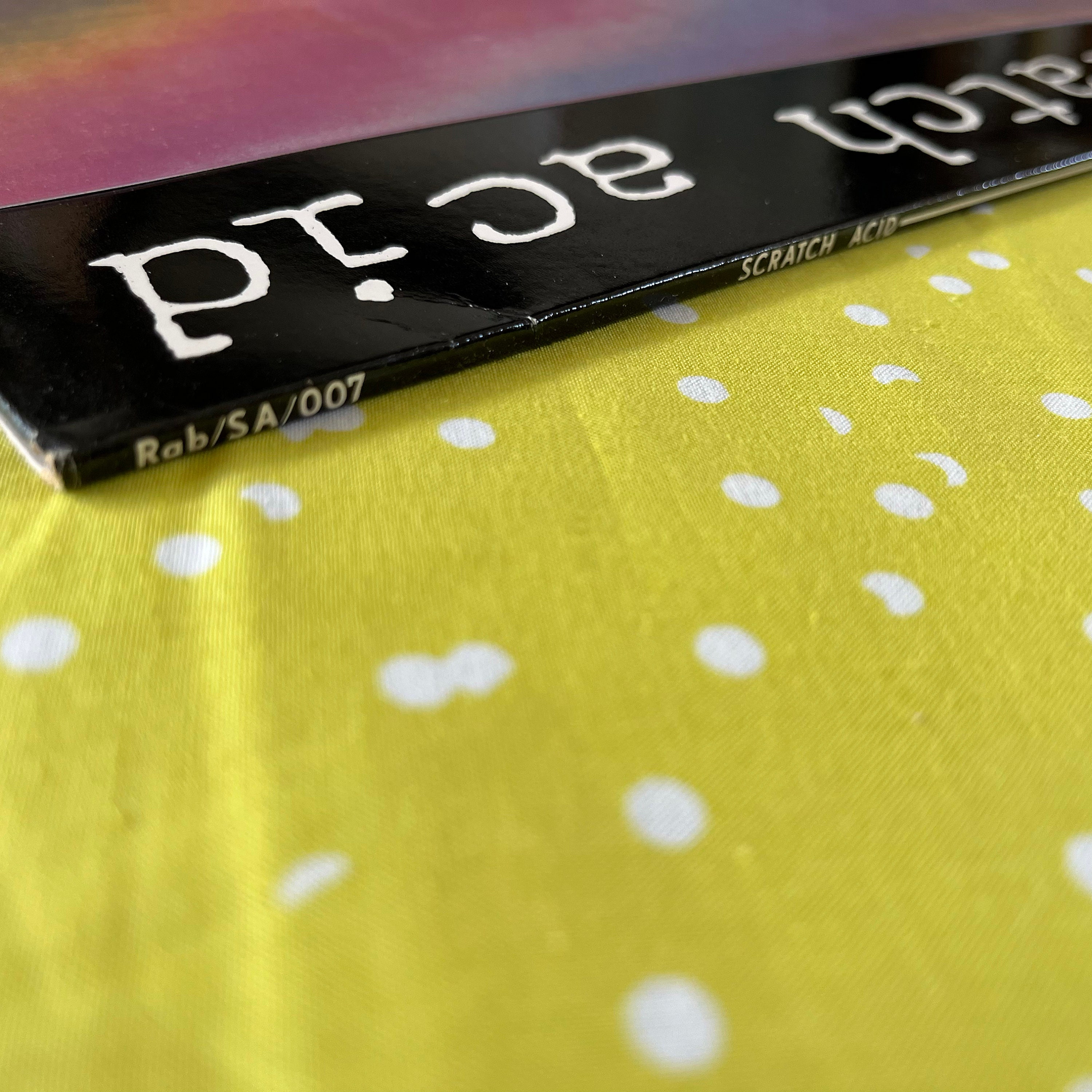 Scratch Acid Just Keep Eating 1986, Rabid Cat Records RAB/SA/007 ...