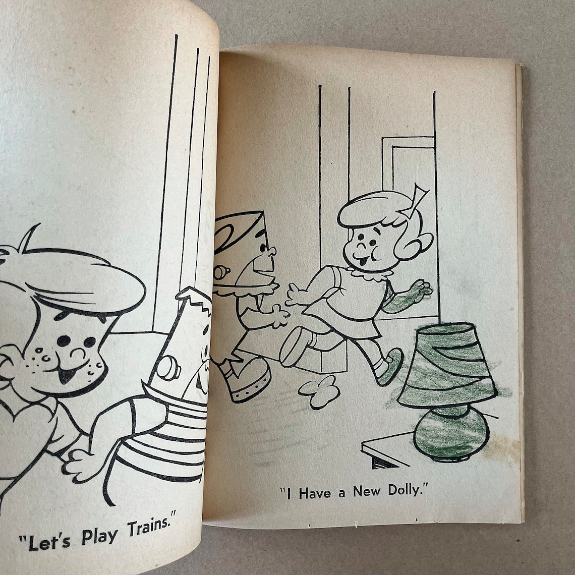 1960's the Little Monsters Coloring Book 1878-5 Watkins - Etsy