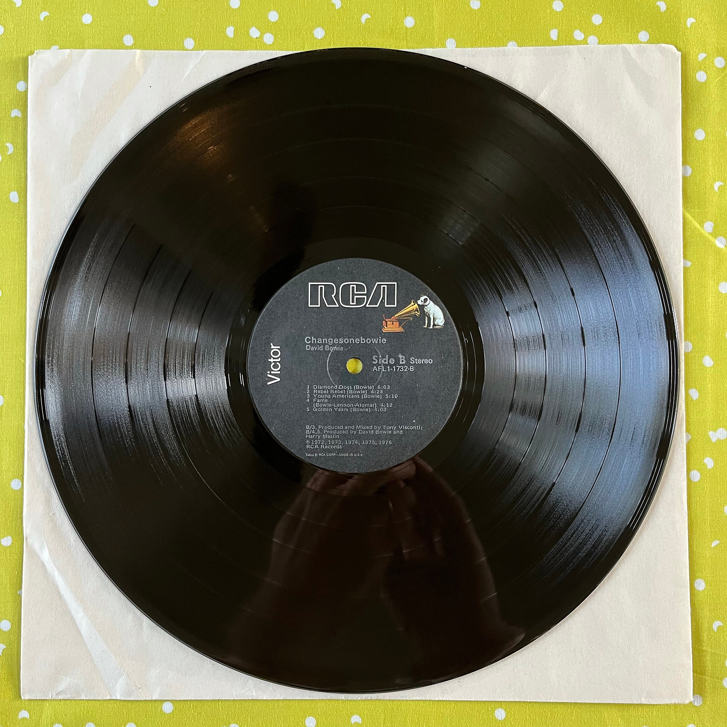 David Bowie – Changesonebowie (1976, RCA Victor – AFL1-1732 ...