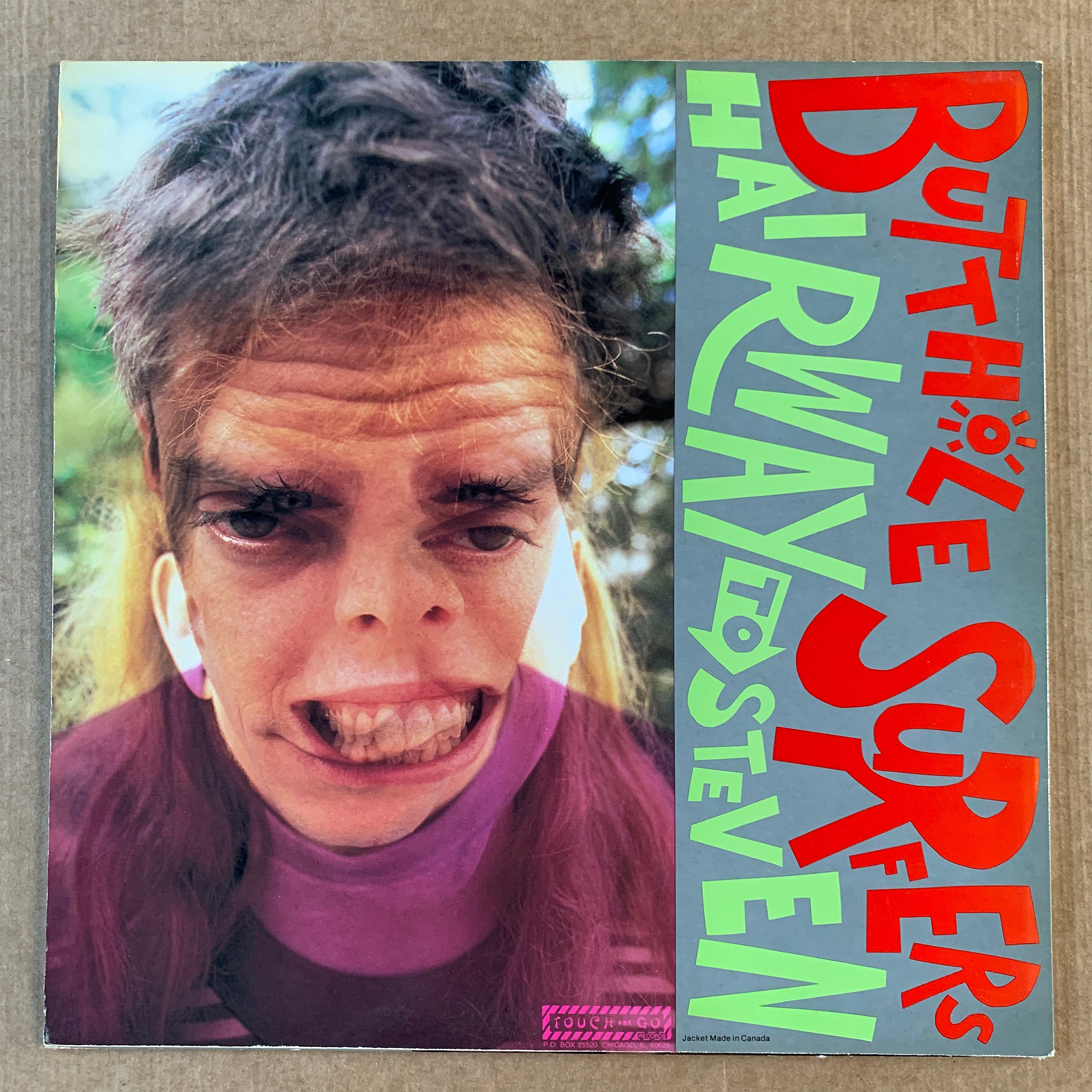 Butthole Surfers Hairway to Steven 1988, Touch and Go T&GLP29 1st ...