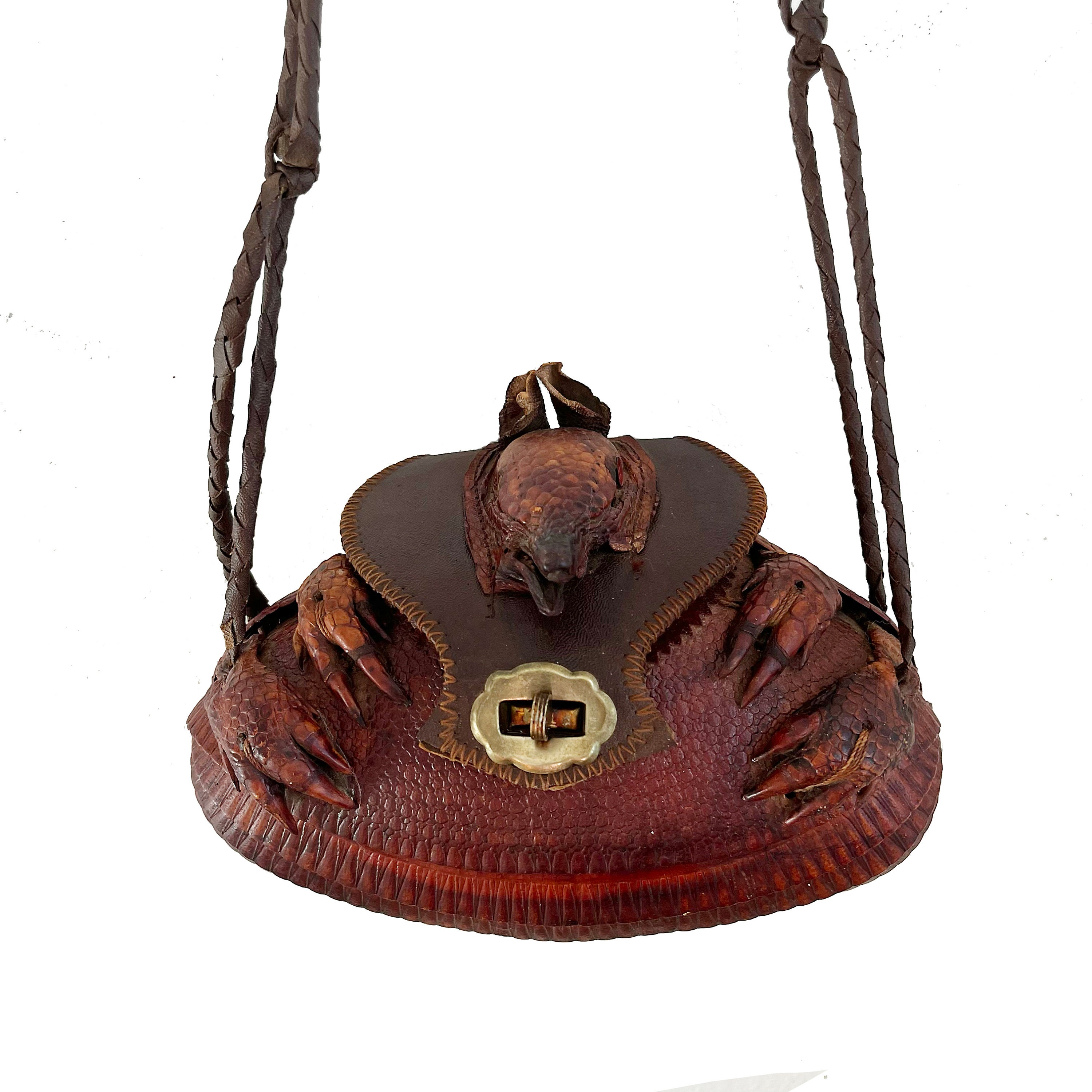 Vintage Taxidermy Armadillo Bag/purse/handbag - Etsy