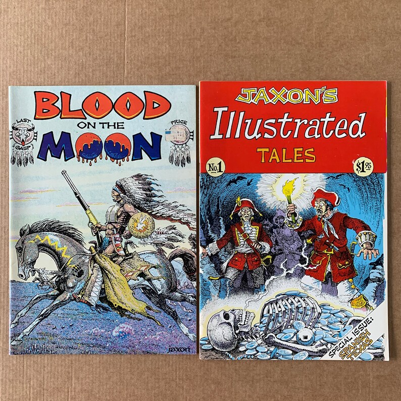 Jack jaxon Jackson Historical Comics Two Pack Blood on the - Etsy