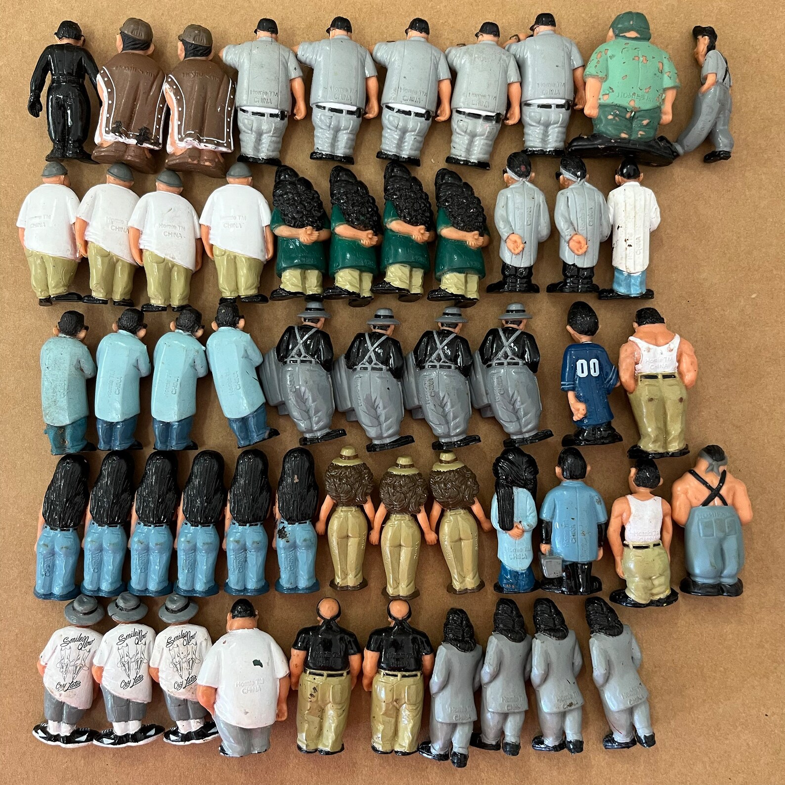 Vintage (late 90s) Homies 2" Figures by David Gonzales – Lot of 54 ...