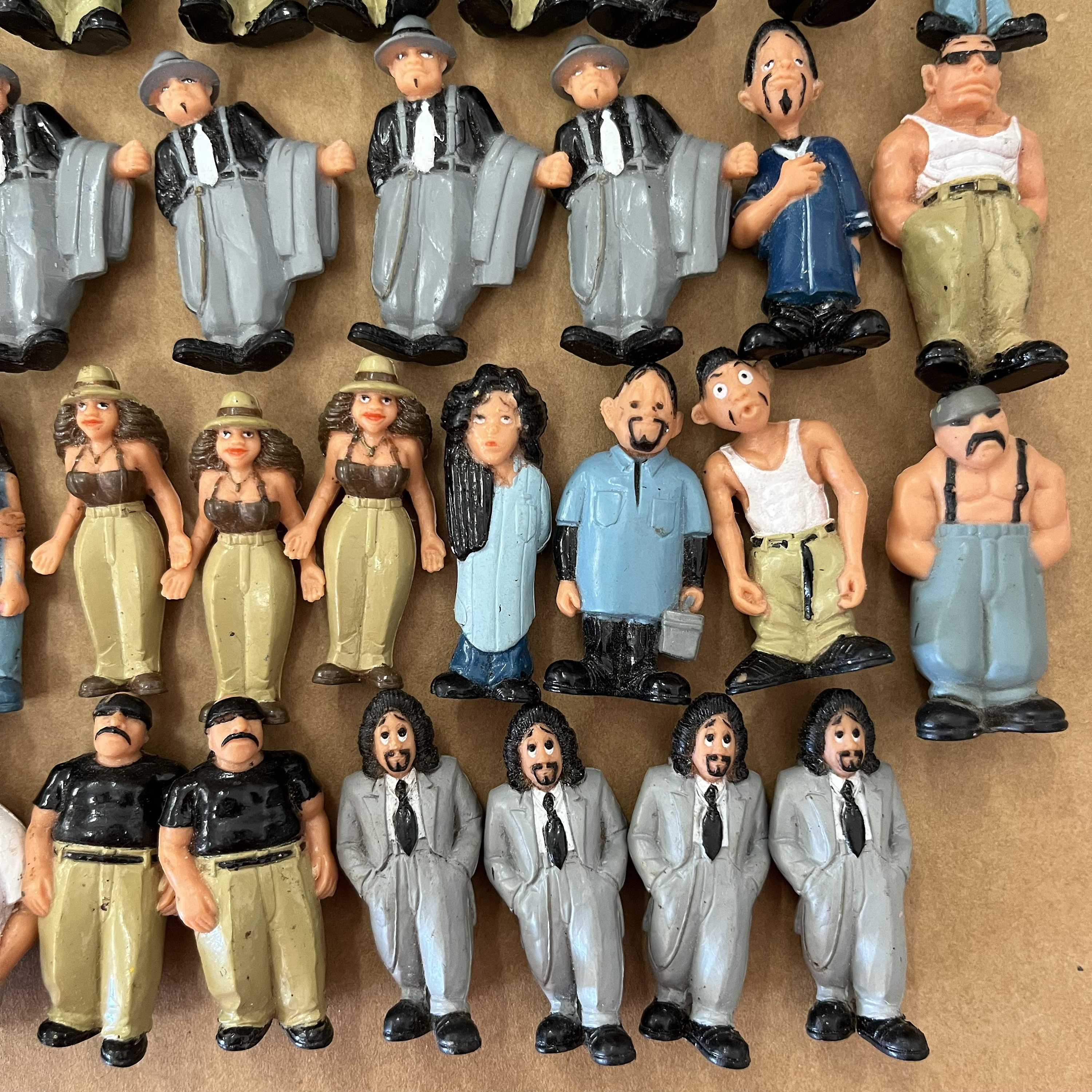 Vintage (late 90s) Homies 2" Figures by David Gonzales – Lot of 54 – Series 1 & 2, Multiple ...
