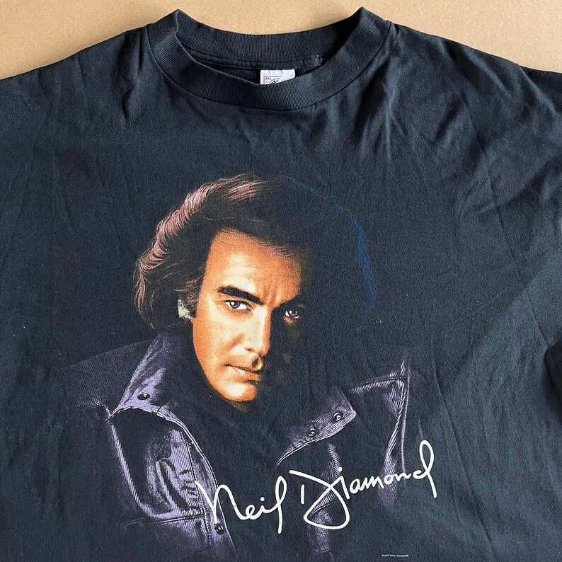 Vintage 1993 Neil Diamond Tour T-shirt (size 2xl) - Etsy