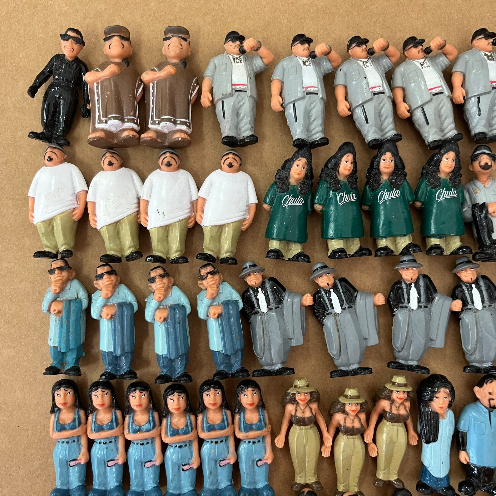 Vintage (late 90s) Homies 2" Figures by David Gonzales – Lot of 54 – Series 1 & 2, Multiple ...